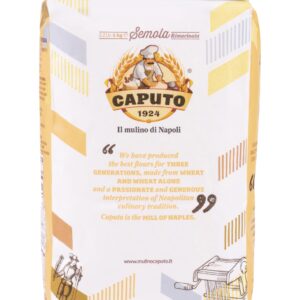 Antimo Caputo Semolina Flour 2.2 LB (Pack of 2) Bulk Italian Durum Semola Flour - All Natural Dough for Fresh Pasta