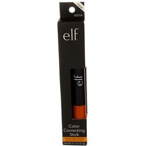 e.l.f. cosmetics color correcting stick correct dark circles for deep skin tone, 0.11 ounce