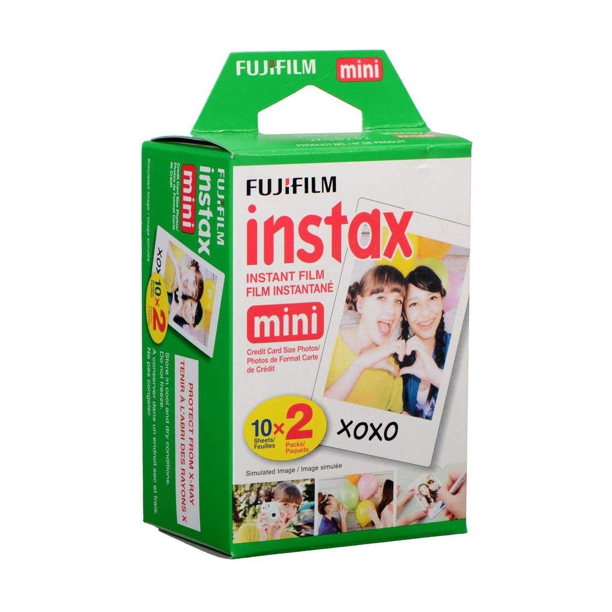 Fujifilm instax Mini Film Bundle D Consists of Daylight Film 20 Pack, Rainbow 10 Pack, Shiny Star 10 Pack, Candy Pop 10 Pack