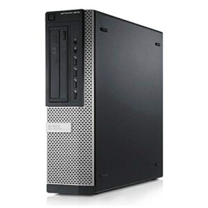 dell optiplex 7010 desktop computer tower pc (intel core i5-3470, 8gb ram, 256gb ssd, dvd-rw, wifi, keyboard mouse) windows 10 (renewed)