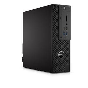 dell precision t3420 intel core i5-6600 x4 3.3ghz 32gb 1tb win10, black (certified refurbished)