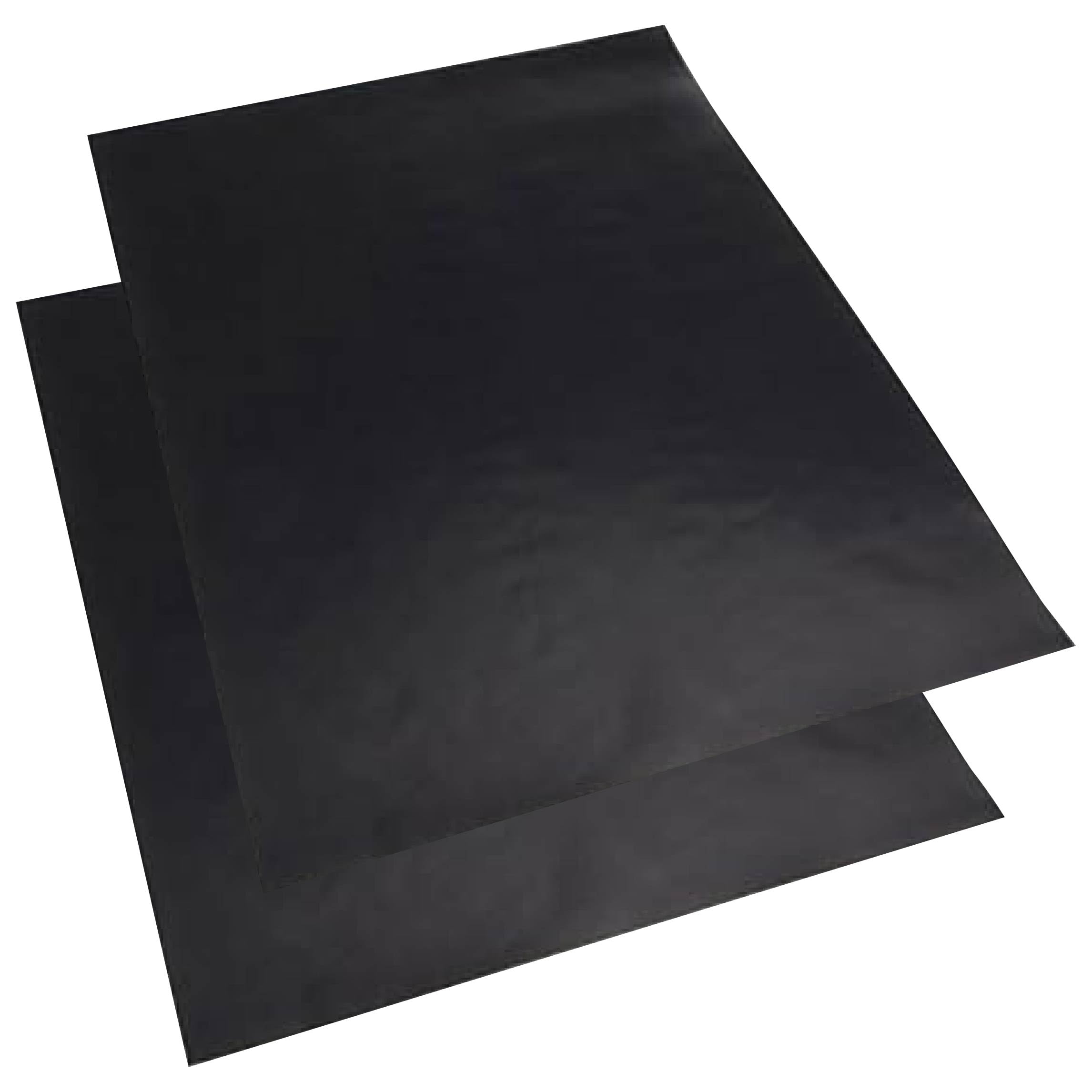 Regency Wraps SpillMat, Non-Stick Heavy-Duty Oven Liner Catches Spills and Prevents Stuck-on Mess in the Oven for Easy Clean-up, BPA-Free Kitchen-Friendly Cooking Accessory, 16"x23", Black, Pack of 2