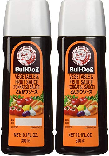 Bull-Dog Vegetable & Fruit Tonkatsu Sauce 10.1 Fl. Oz. (2 Bottles)