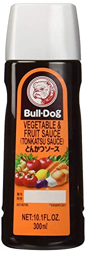 Bull-Dog Vegetable & Fruit Tonkatsu Sauce 10.1 Fl. Oz. (2 Bottles)