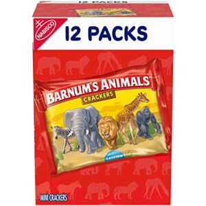 barnum's original animal crackers, 12 snack packs