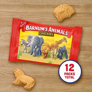 Barnum's Original Animal Crackers, 12 Snack Packs