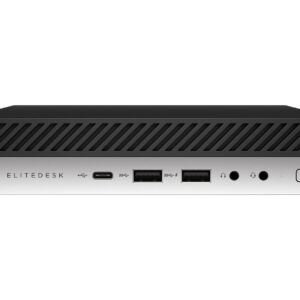 HP EliteDesk 800 G3 Desktop Computer Intel Core i5-7500T 2.7GHz 8GB DDR4 SDRAM 256GB SSD Windows 10 Pro 64-bit (English) - Mini PC Model 1FY84UT#ABA