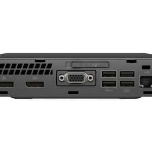 HP EliteDesk 800 G3 Desktop Computer Intel Core i5-7500T 2.7GHz 8GB DDR4 SDRAM 256GB SSD Windows 10 Pro 64-bit (English) - Mini PC Model 1FY84UT#ABA