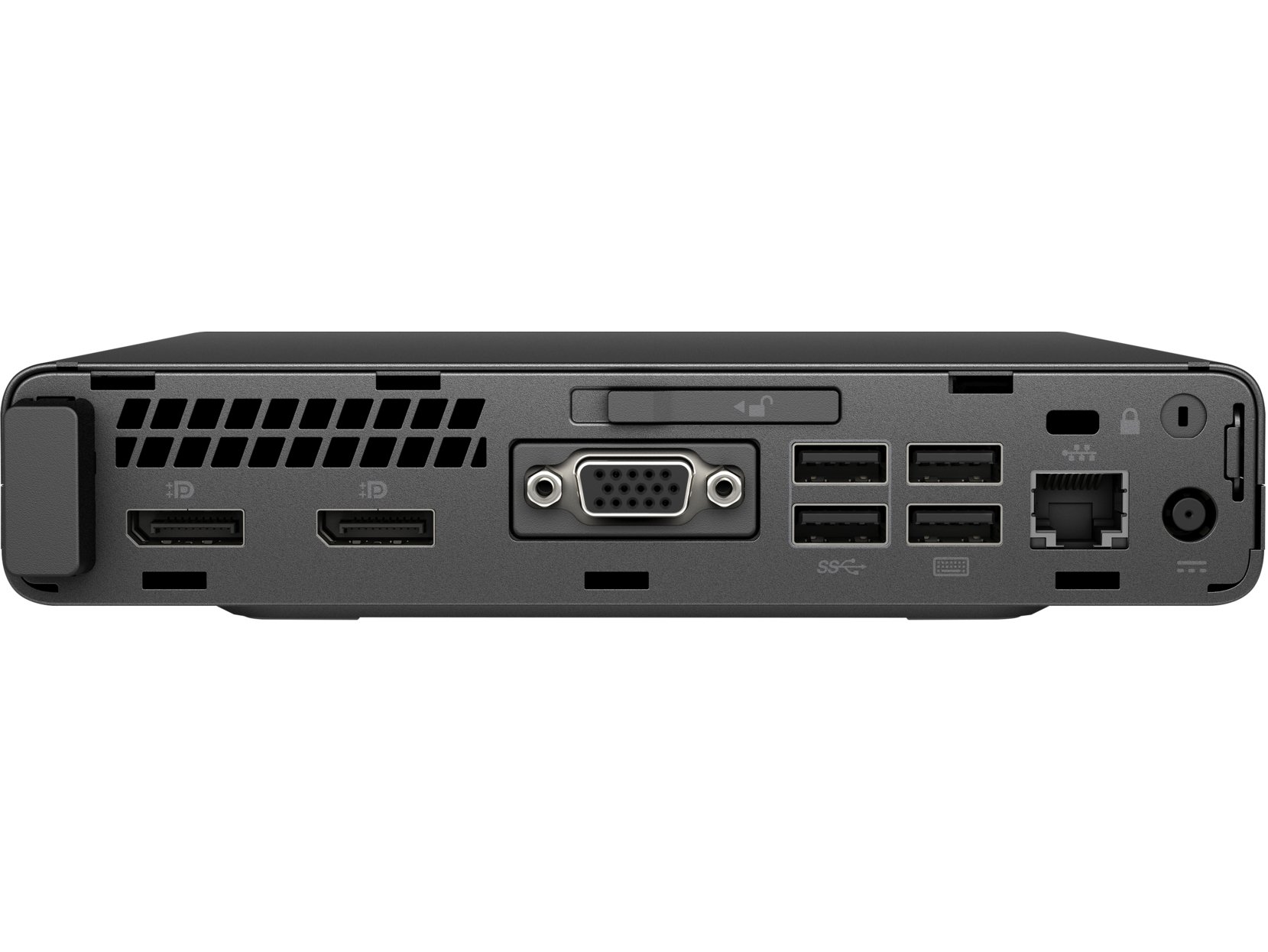 HP EliteDesk 800 G3 Desktop Computer Intel Core i5-7500T 2.7GHz 8GB DDR4 SDRAM 256GB SSD Windows 10 Pro 64-bit (English) - Mini PC Model 1FY84UT#ABA