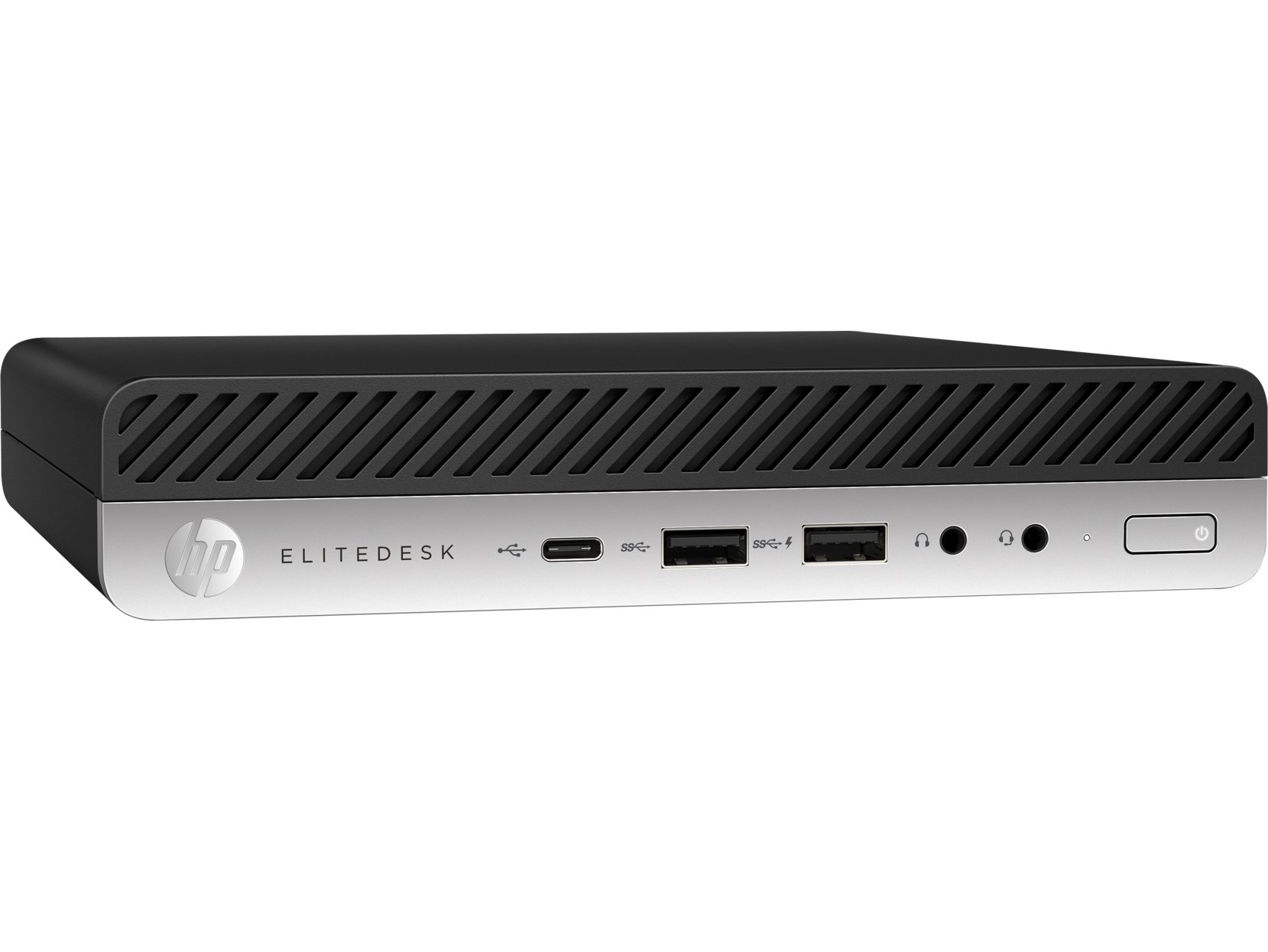 HP EliteDesk 800 G3 Desktop Computer Intel Core i5-7500T 2.7GHz 8GB DDR4 SDRAM 256GB SSD Windows 10 Pro 64-bit (English) - Mini PC Model 1FY84UT#ABA