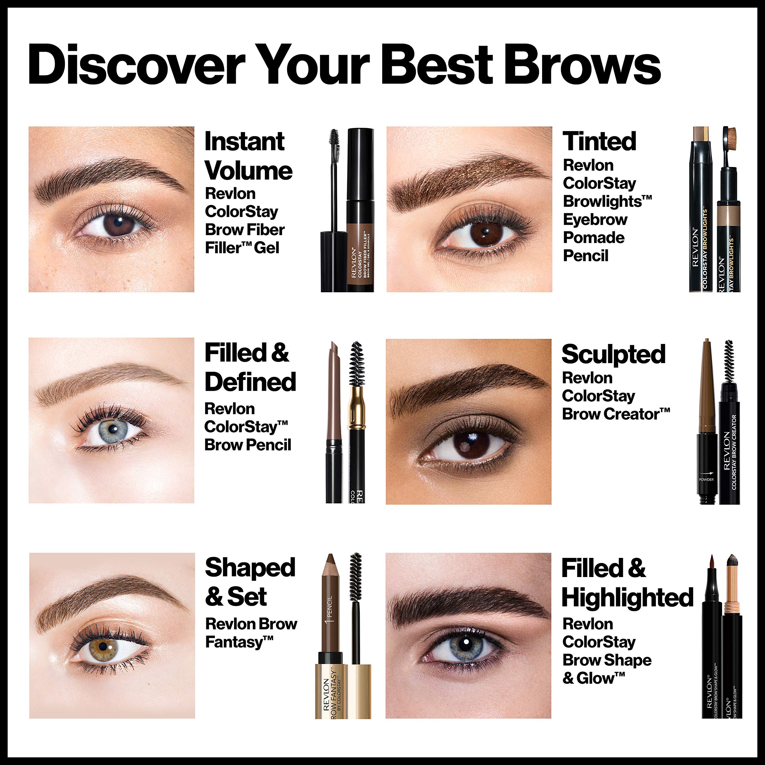 Revlon Colorstay Brow Pencil 210 Soft Brown