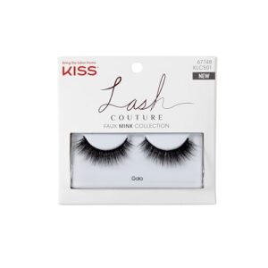 kiss lash couture faux mink gala