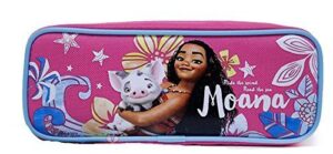 disney moana pencil case zippered bag canvas (color may vary)