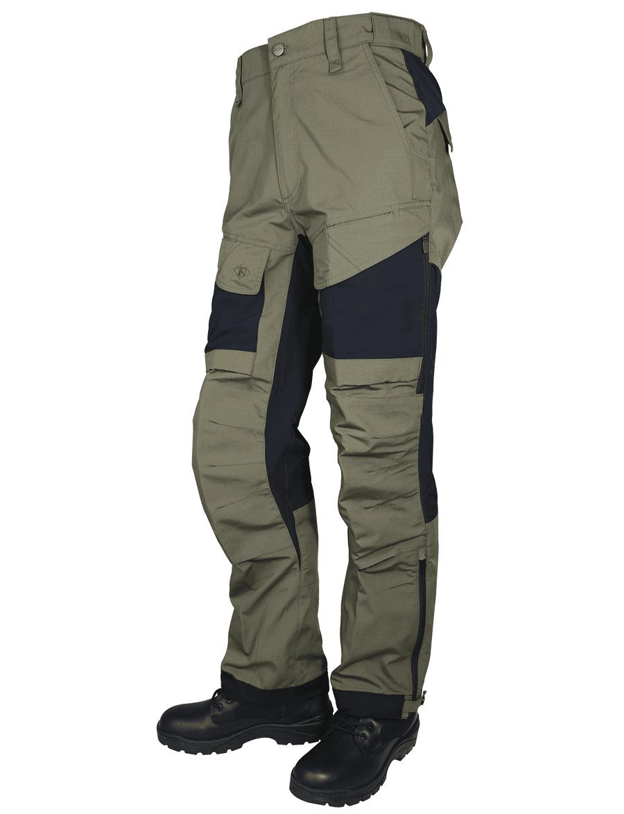 TRU-SPEC Men's 24-7 Series Xpedition Pant, Ranger Green/Black, 30W 30L