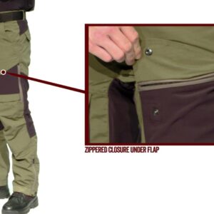 TRU-SPEC Men's 24-7 Series Xpedition Pant, Ranger Green/Black, 30W 30L