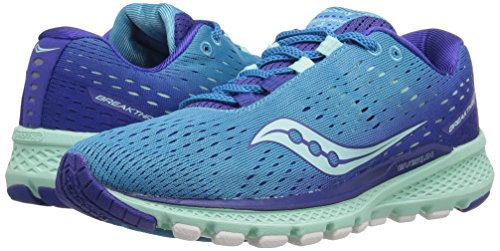 Saucony Women's Breakthru 3 Running Shoe, Blue Mint, 08.0 M US