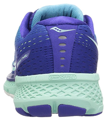 Saucony Women's Breakthru 3 Running Shoe, Blue Mint, 08.0 M US