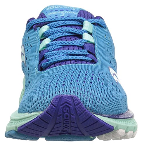 Saucony Women's Breakthru 3 Running Shoe, Blue Mint, 08.0 M US