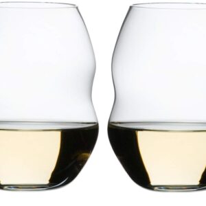 Riedel Swirl White Wine Glasses, Set of 2