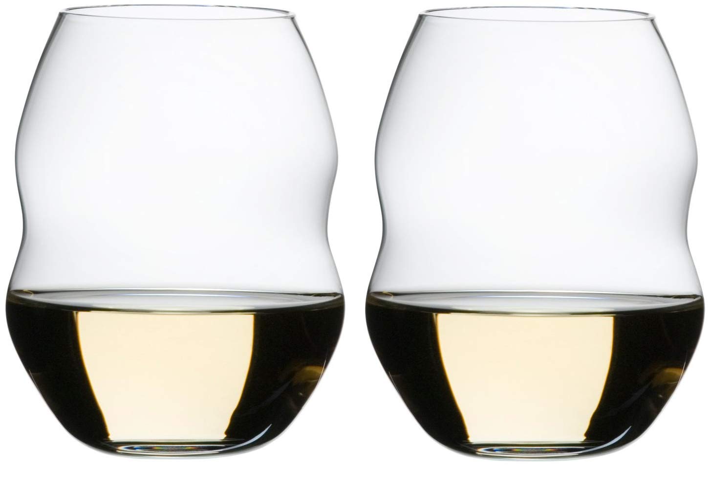 Riedel Swirl White Wine Glasses, Set of 2