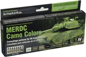 vallejo merdc camo colors paint