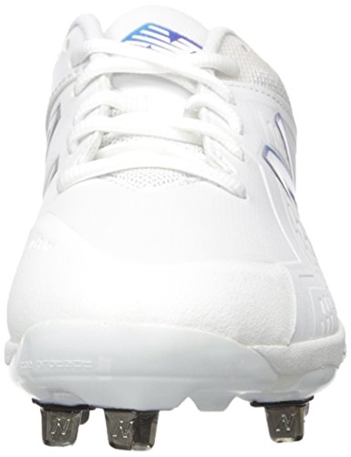 New Balance Women's Fuse V1 Metal Softball Shoe, White, 8 B US