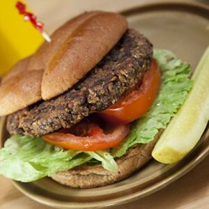 Augason Farms Gluten-Free Black Bean Burger 2 lbs 14 oz No. 10 Can 1 Pack