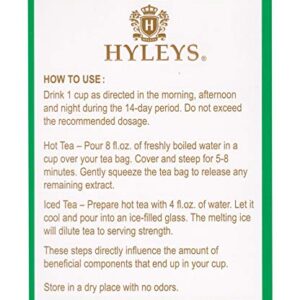 Hyleys Detox Tea 14 Days Kit - 42 Tea Bags - Herbal Supplement - Mother's Mother's Day Gift Day Gift