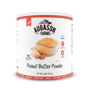 augason farms peanut butter powder 2 lbs no. 10 can