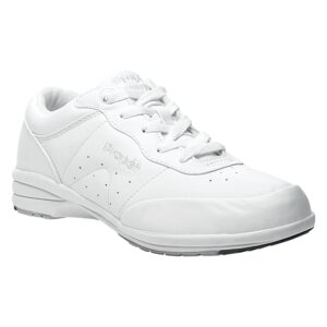 Propét Womens Washable Walker Walking Shoe, Sr White, 10 Wide US