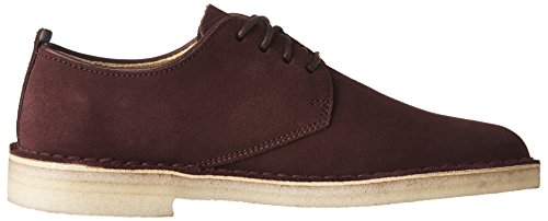 Clarks - Mens Desert London Low Boot, Size: 7.5 D(M) US, Color: Burg Suede