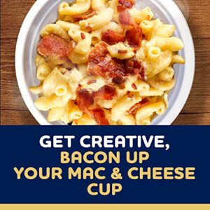 Kraft Deluxe White Cheddar Easy Microwavable Macaroni and Cheese Cups (4 ct Pack, 2.39 oz Cups)