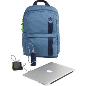 STM Banks Backpack for Laptop & Tablet Up to 15" - China Blue (stm-111-148P-16)