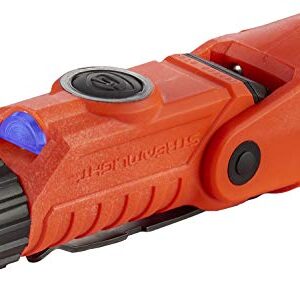 Streamlight 88901 Vantage 180 X Helmet Mounted and Right Angle Firefighter Flashlight with Helmet Bracket, Orange