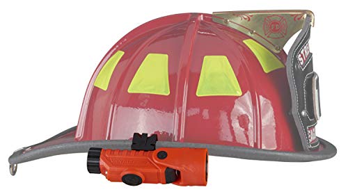 Streamlight 88901 Vantage 180 X Helmet Mounted and Right Angle Firefighter Flashlight with Helmet Bracket, Orange