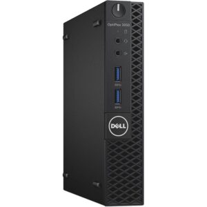 dell cfc5c optiplex 3050 micro form factor desktop computer, intel core i5-7500t, 8gb ddr4, 256gb solid state drive, windows 10 pro