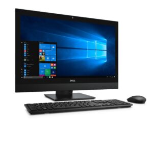 dell optiplex 7450 all in one desktop computer, intel core i5-7500, 8gb ddr4, 256gb solid state drive, windows 10 pro (kvtvd)