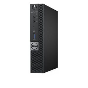 dell optiplex 7050 micro form factor desktop computer, intel core i7-7700t, 8gb ddr4, 128gb solid state drive, windows 10 pro (f9wxm)