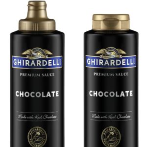 Ghirardelli Chocolate and Caramel Sauces 16 oz Squeeze Bottles