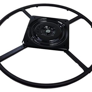 True Choice 24" Replacement Swivel Ring Base for Recliner Chairs and Other Swivel Base Seating (24 inch)