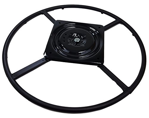 True Choice 24" Replacement Swivel Ring Base for Recliner Chairs and Other Swivel Base Seating (24 inch)