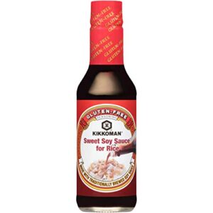 kikkoman sweet soy sauce for rice, 10 fl oz (pack of 1)