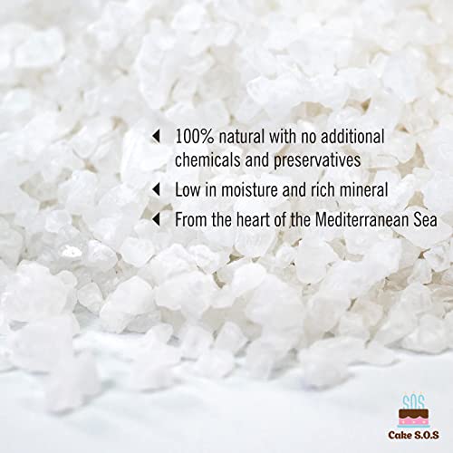 Mediterranean Sea Salt for Grinder Refill, Extra Coarse Grain (1-Pound Bag)