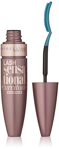 Maybelline New York Lash Sensational Curvitude Waterproof Mascara, Very Black, 0.32 Fluid Ounce