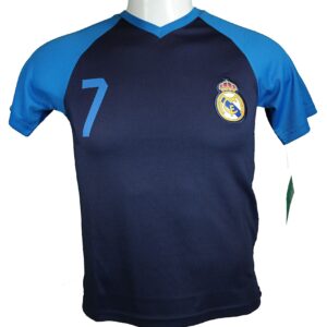 Real Madrid Soccer Official Youth Soccer Training Performance Poly Jersey -Y011 YM