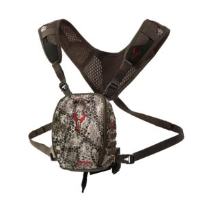 badlands bino c - binocular chest pack harness for compact binos, magnetic closure, approach