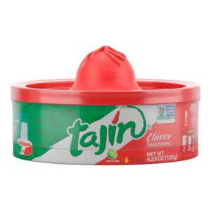 tajín clásico chile lime seasoning rimmer 4.23 oz