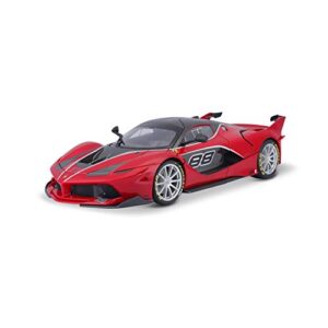 bburago 18-16907rd signature 1/18 scale diecast - 18-16907 ferrari fxx k supercar red, multicolor