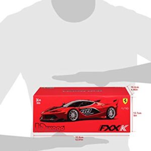 Bburago 18-16907RD Signature 1/18 Scale Diecast - 18-16907 Ferrari FXX K Supercar Red, Multicolor