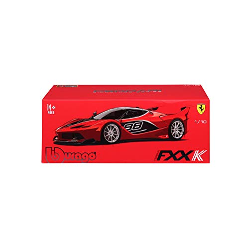 Bburago 18-16907RD Signature 1/18 Scale Diecast - 18-16907 Ferrari FXX K Supercar Red, Multicolor